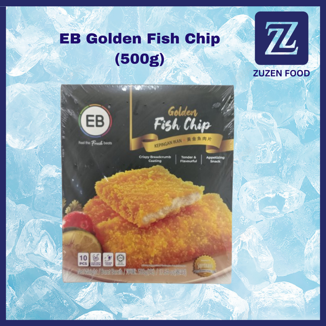 【Zuzen Food】EB Golden Fish Chip (500g) | Shopee Singapore
