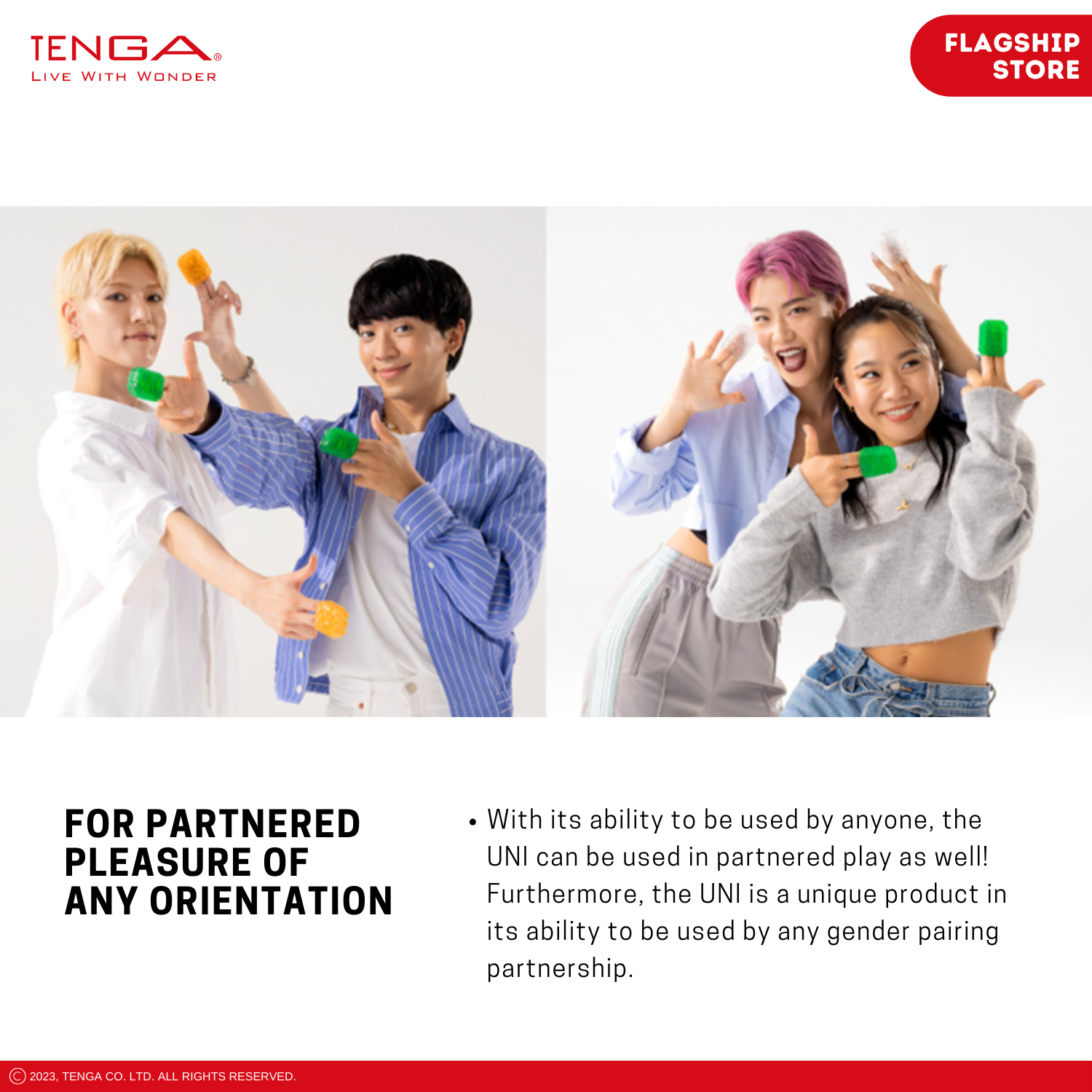 Tenga Uni Unisex & Universal Masturbator for Men and Women Variety Pack ...