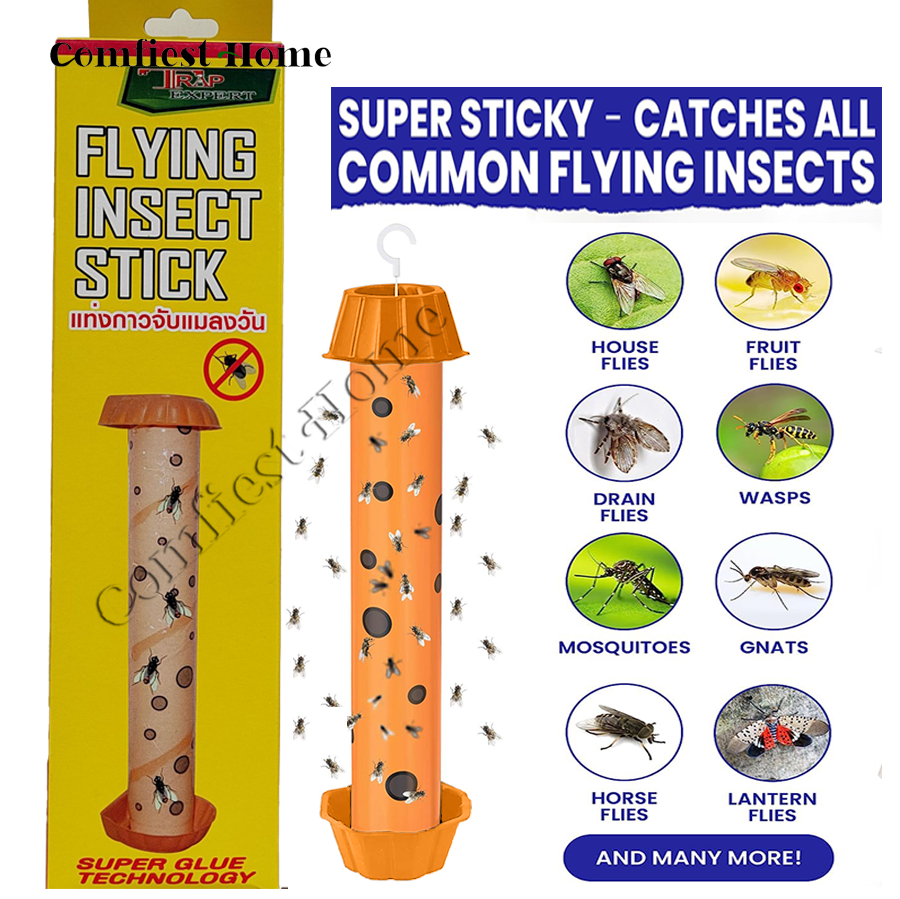 [SG Stock]Fly trap, magic stick traps, sticky glue catcher, flies flying insects houseflies ...