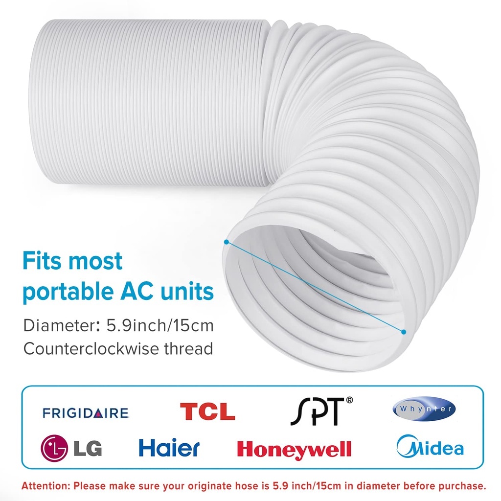 🇸🇬 [READY STOCK]Air Conditioner Hose Exhaust Vent Portable Aircon ...
