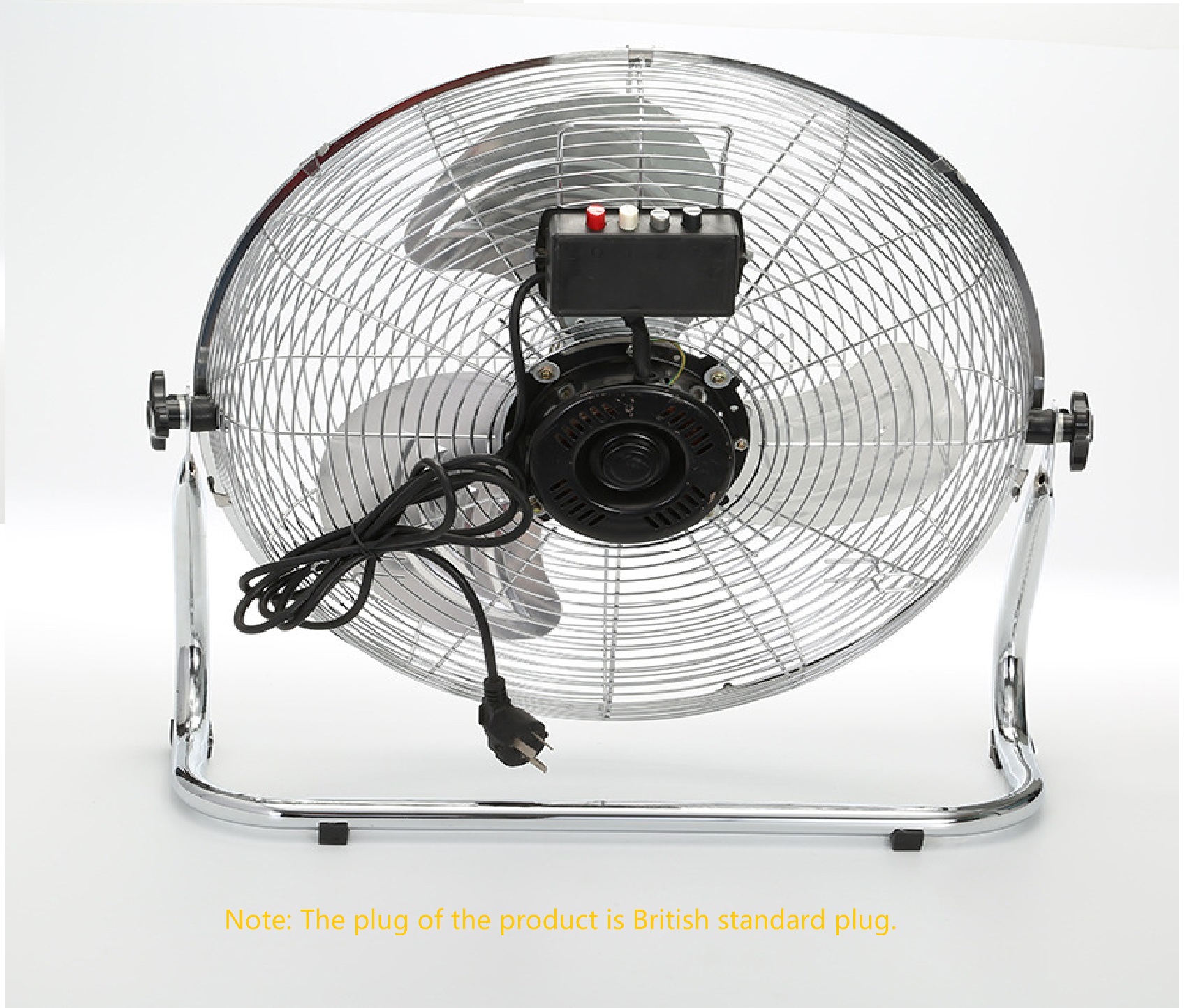 Floor Fan Cooling Machine 18 Inch 3 Speed 130W Powerful Strong Home ...