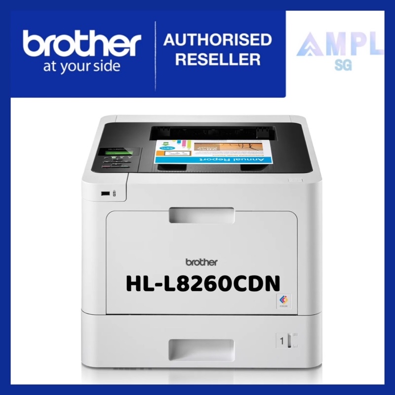 HL-L8260CDN Laser Printer | Colour | Print | Up to 31 / 33 ppm (A4 ...