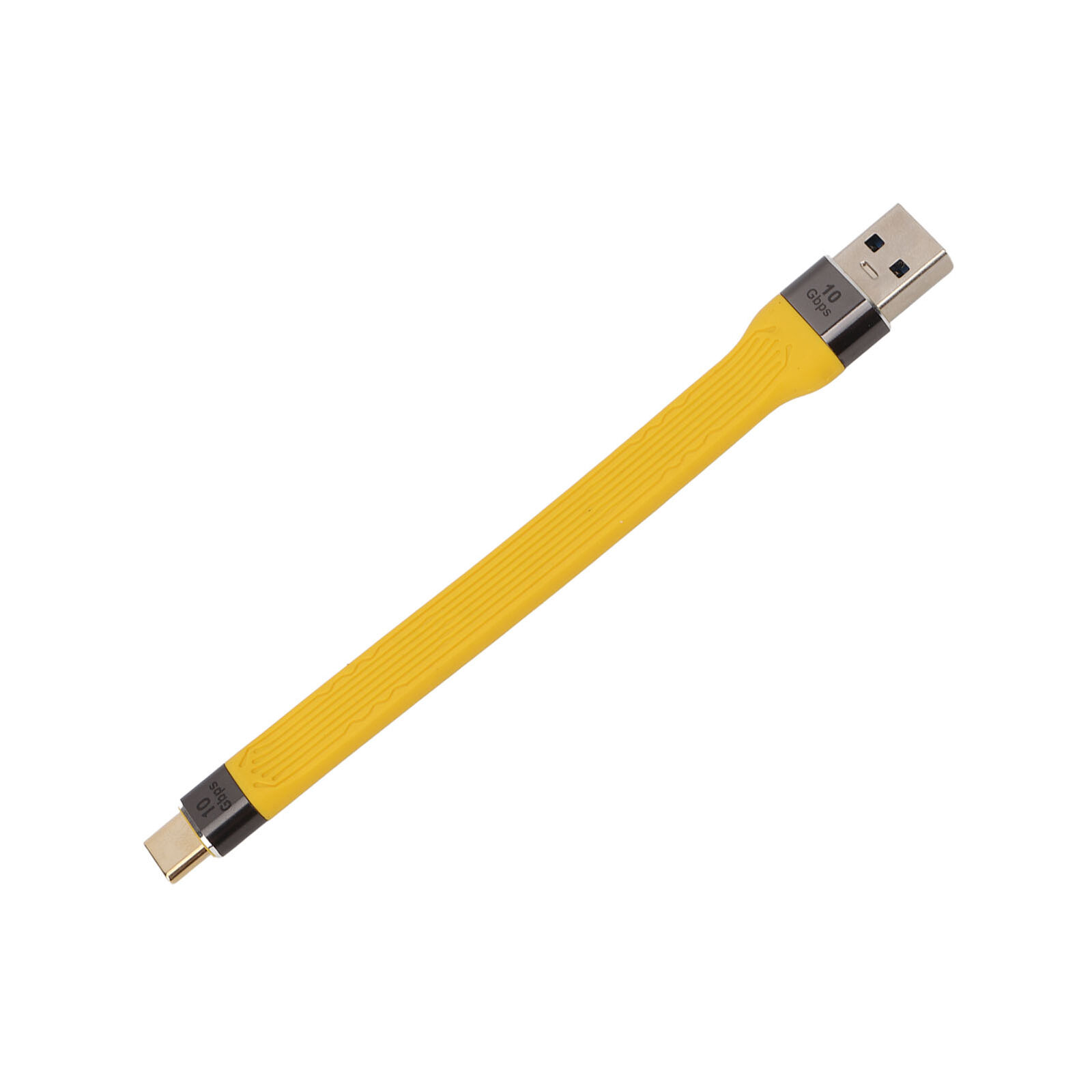 Short USB A To USB C Cable Small FPC Flexible Cable PD 100w 5A 10Gbps ...