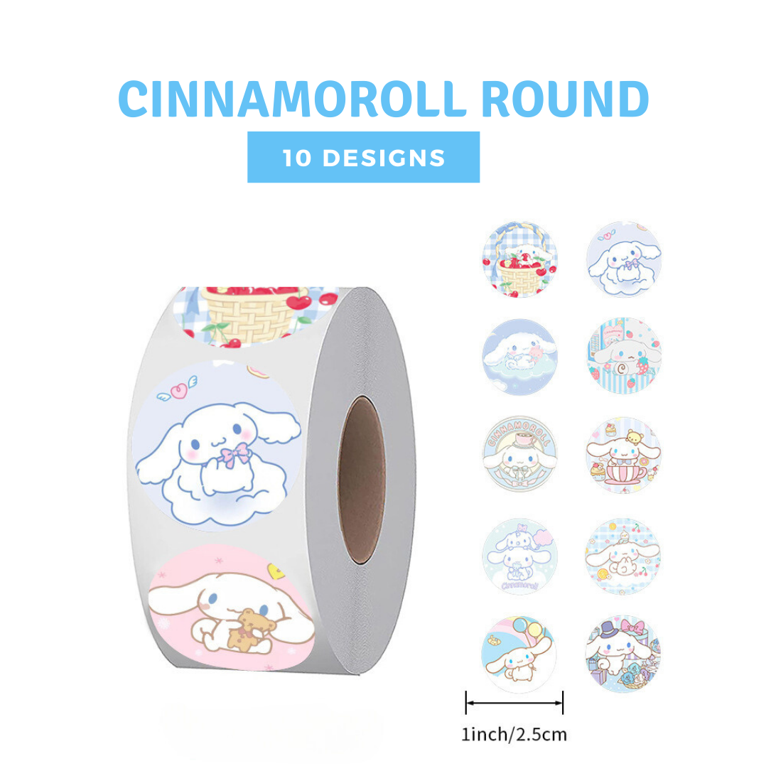 [SG 🇸🇬 Ready Stock] NEW 500PCS/Roll Pokémon Circular Sealing Stickers ...