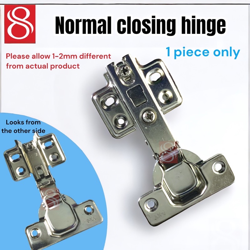 [ READY STOCK ] Soft Closing Cabinet Hinge Safety buffer slow close ...