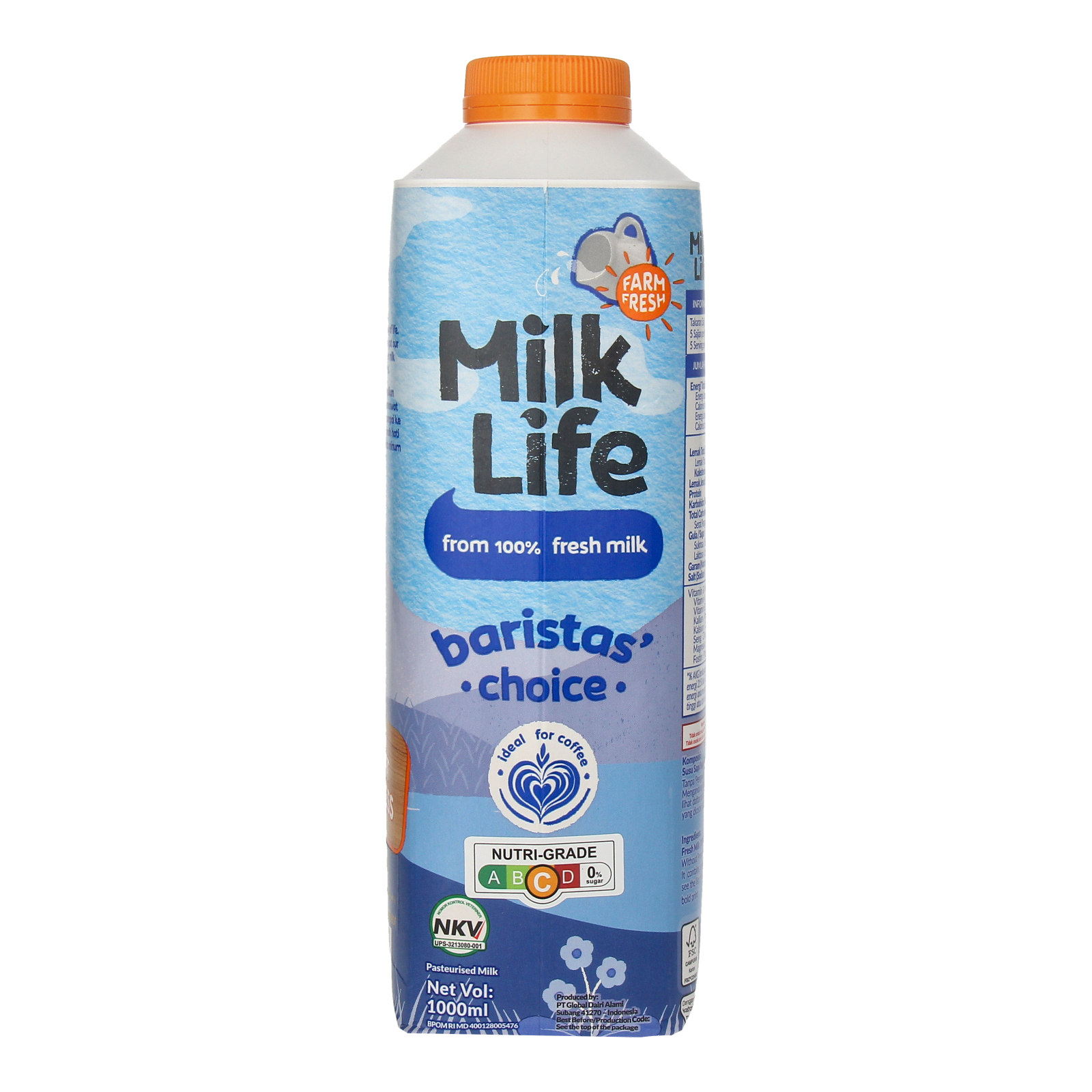 MilkLife Full Cream Fresh Milk - Barista Choice Pasteurised ...