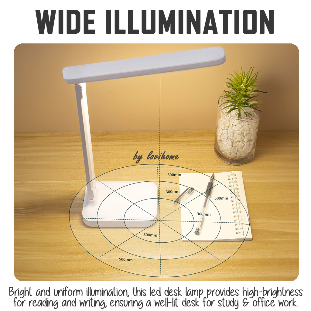 SG Eye Protection LED Table Lamp Study Touch Control Dimmable USB ...