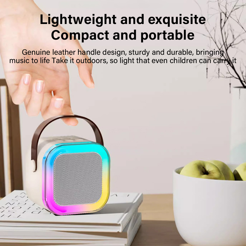 【SG Stock】Mini Wireless Mic Bluetooth Speaker Karaoke Microphone ...