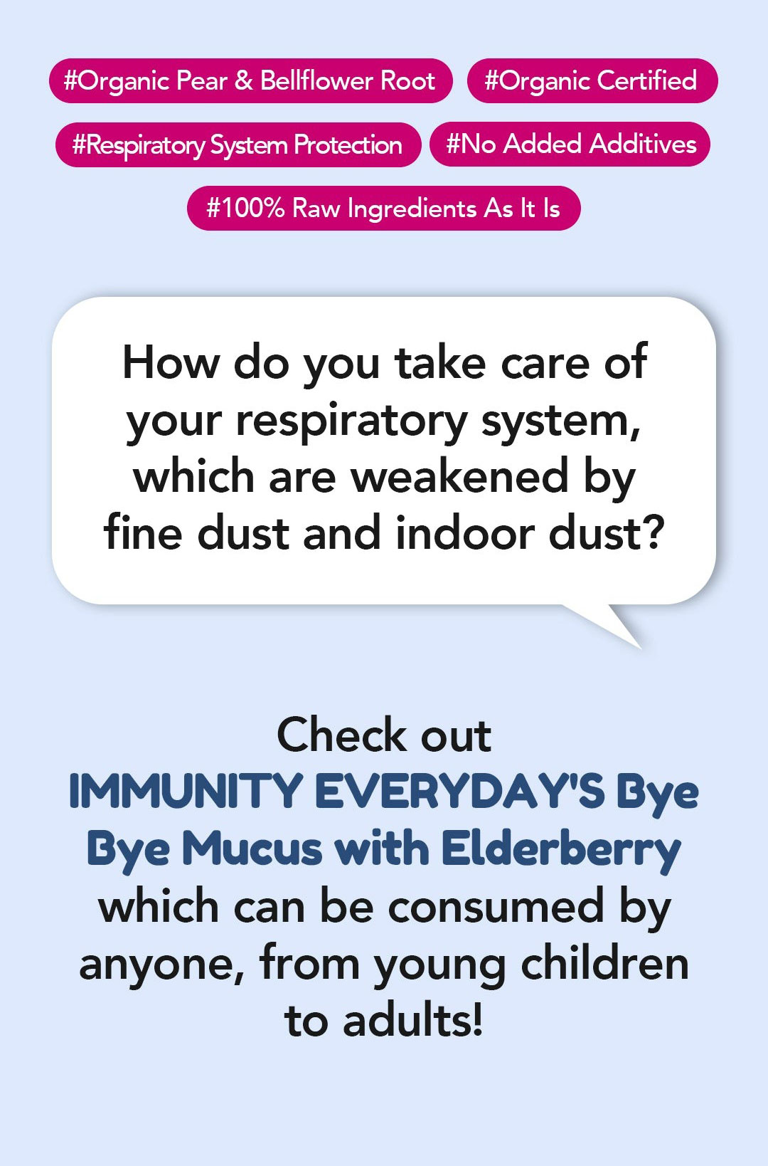 Immunity Everyday - Bye Bye Mucus Concentrate UPGRADED / Organic ...