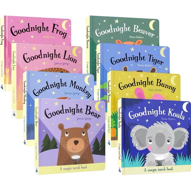 Magic Torchlight Story Books, Goodnight Series, Fun & Interactive board ...