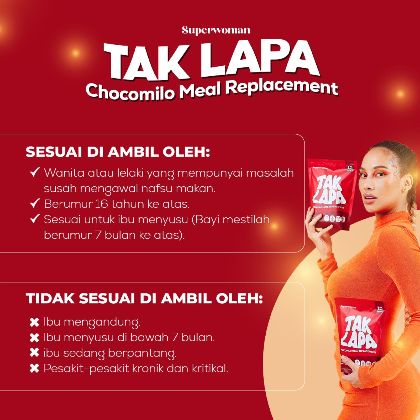 Superwoman Chocomilo Tak Lapa Meal Replacement | Shopee Singapore