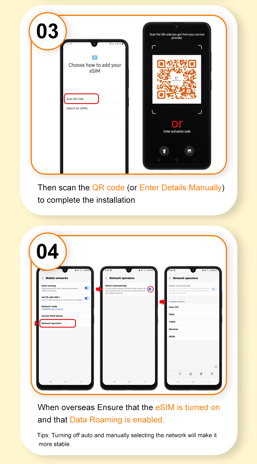 eSIM India 1-7 Days | Daily500MB-2GB&Unlimited Data | Instant Delivery ...