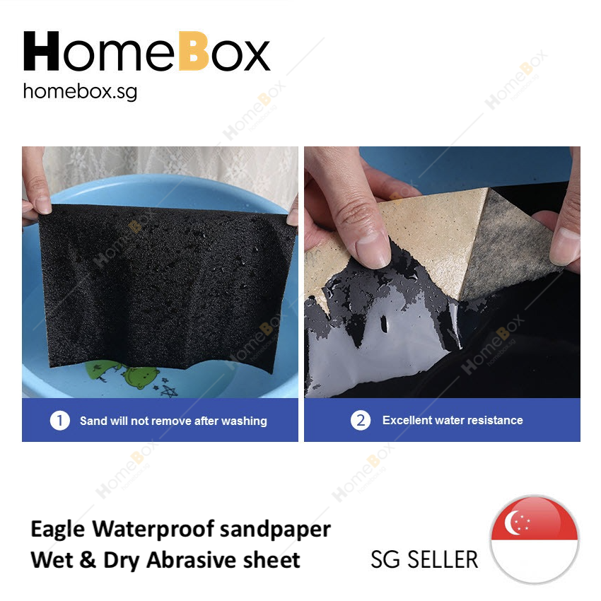 HomeBox 🇸🇬 Abrasive paper / Sand Paper Metal Wood Plastic Sanding ...
