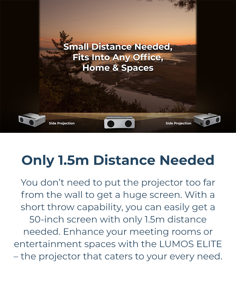 LUMOS ELITE 2-in 1 Work And Play Projector | Shopee Singapore