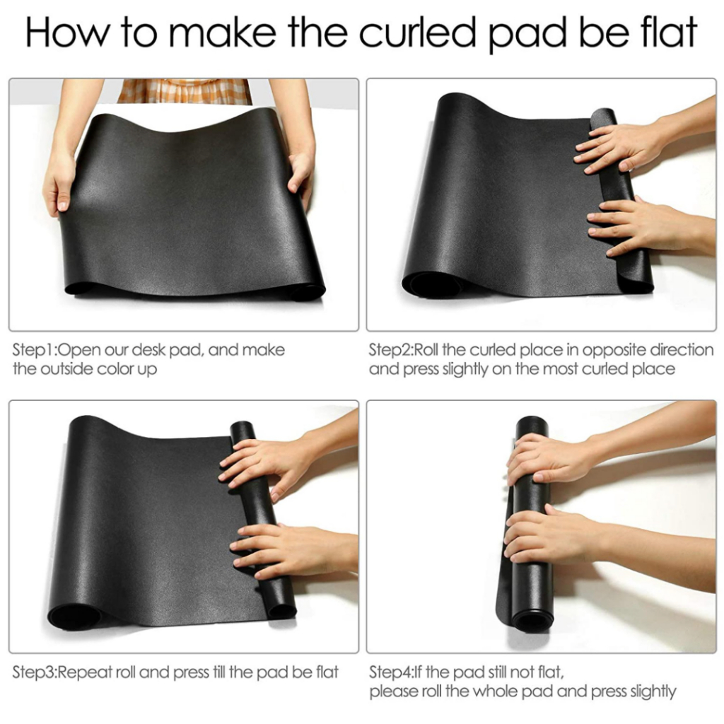 SG Waterproof Leather Desk Mouse Pad - Large Desktop Table Mat Laptop ...