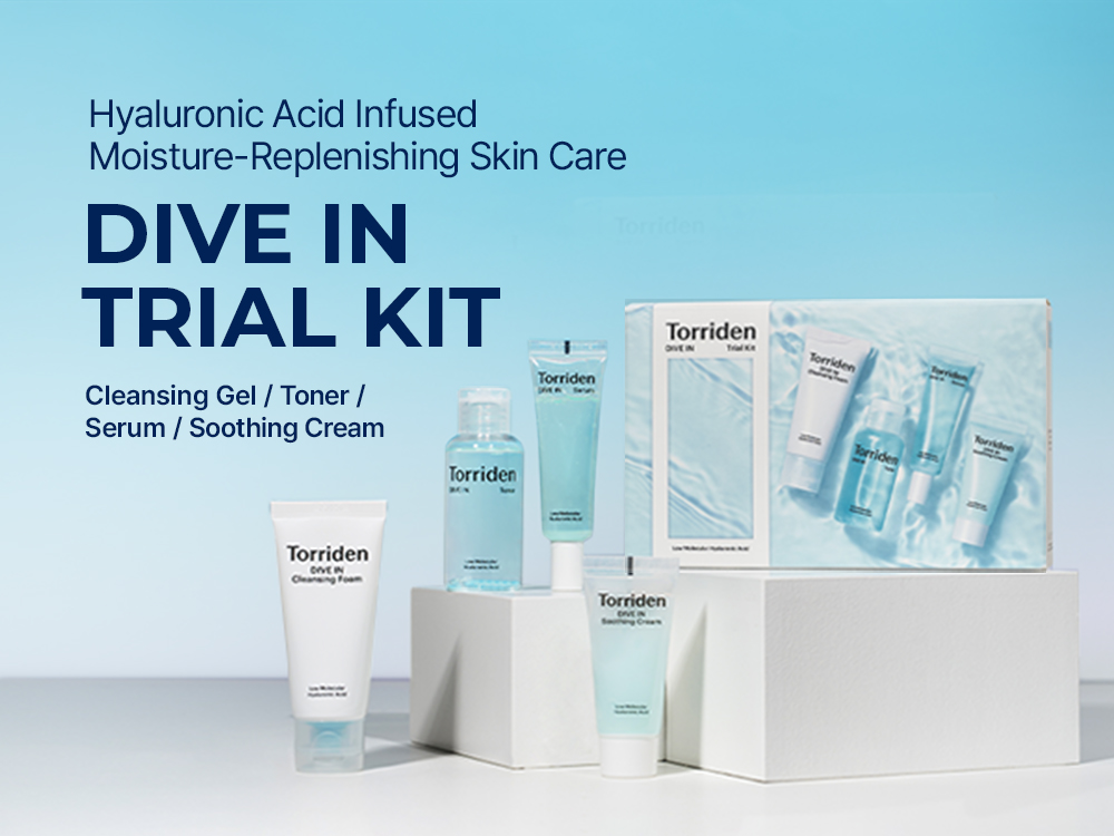 [Torriden Official] DIVE IN All in One Mini Size Trial Kit, Cleanser ...