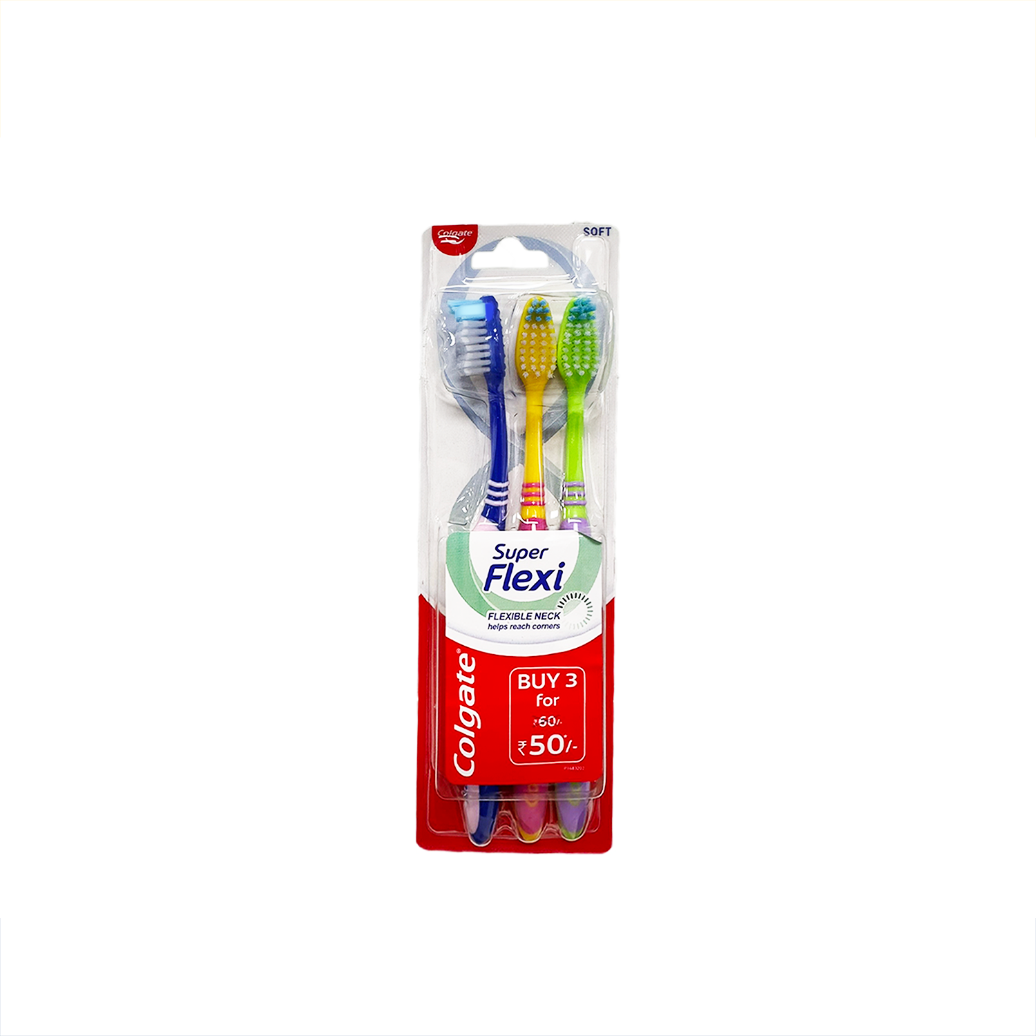 Colgate Super Flexi Premium Toothbrush 3s (Soft) | Shopee Singapore