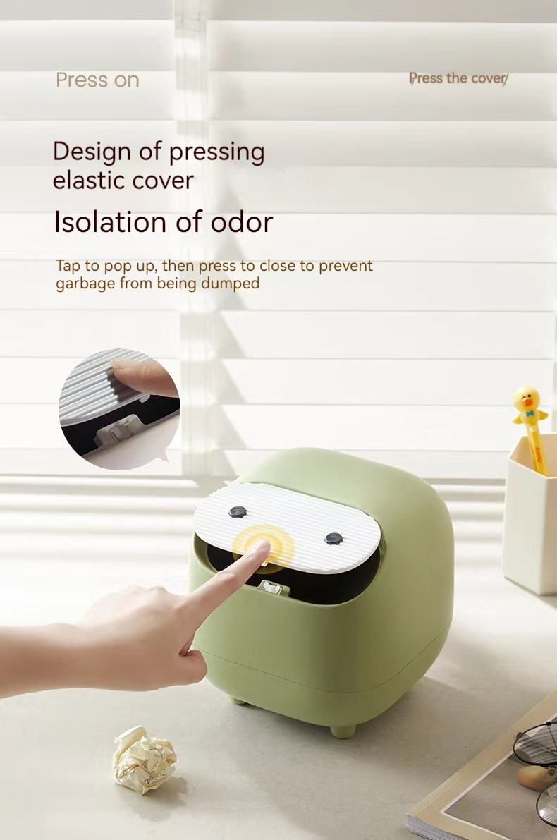 Desktop bin mini dustbin trash bin small dustbin PP Material ...
