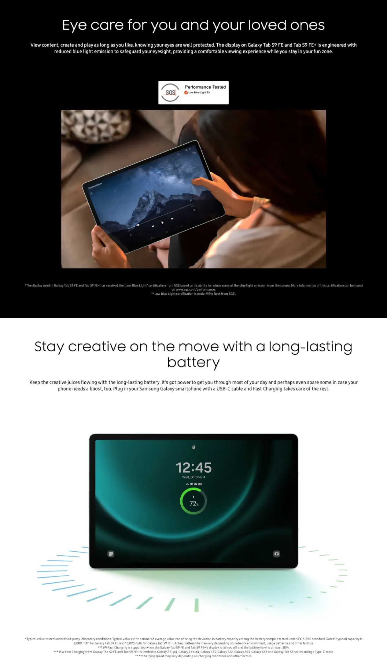 [Singtel SG60 Deals] Samsung Galaxy Tab S9 FE / FE Plus 5g 128GB ...