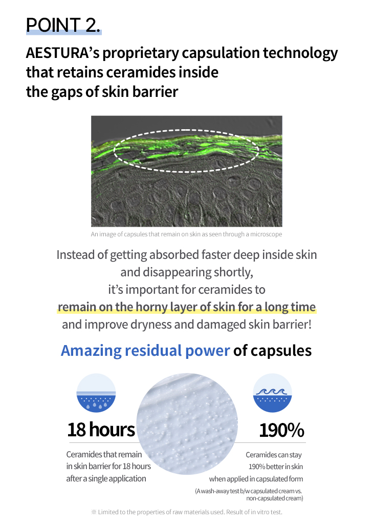 AESTURA ATOBARRIER365 Cream with Ceramide | Korean Moisturizer for ...