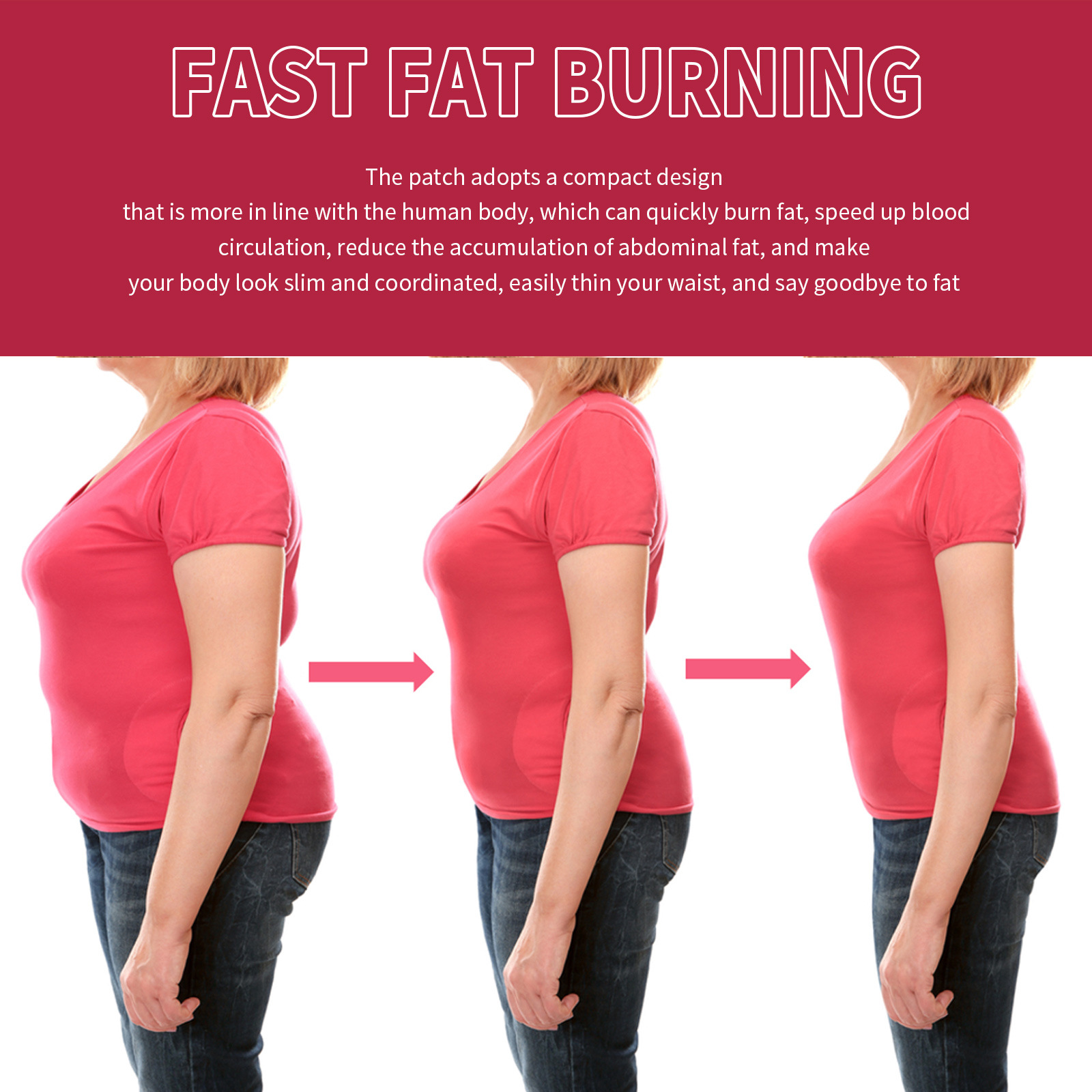Slimming Patch Weight Loss for Stomach Tummy Slimming Belly Fat Burner ...