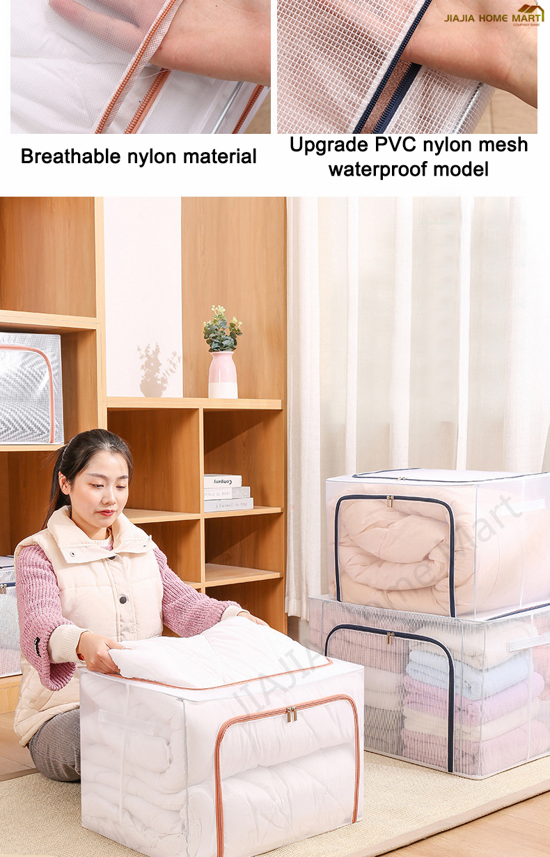 [Buy1 get 2] SG Transparent Dust-proof Thickened Foldable Storage Box ...