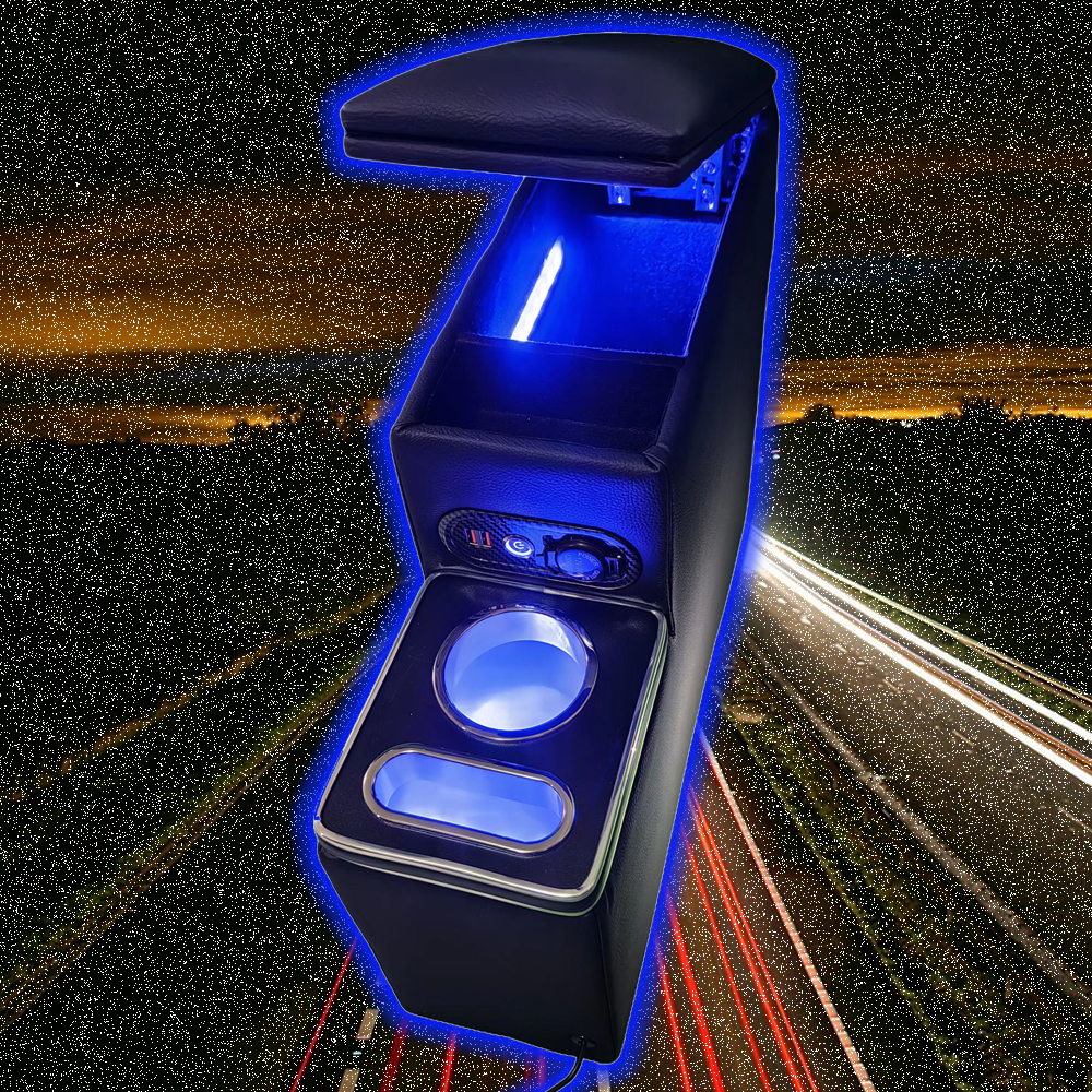 Toyota Sienta Honda Freed LED USB Multi-Function High Armrest Storage ...
