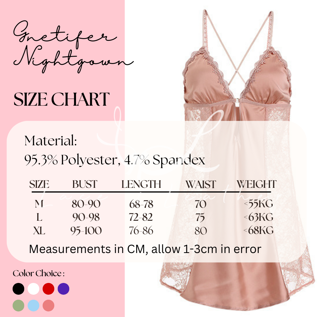 L&L Lingerie Sexy Dress Erotic Padded Nighty Front Closure Kinky ...