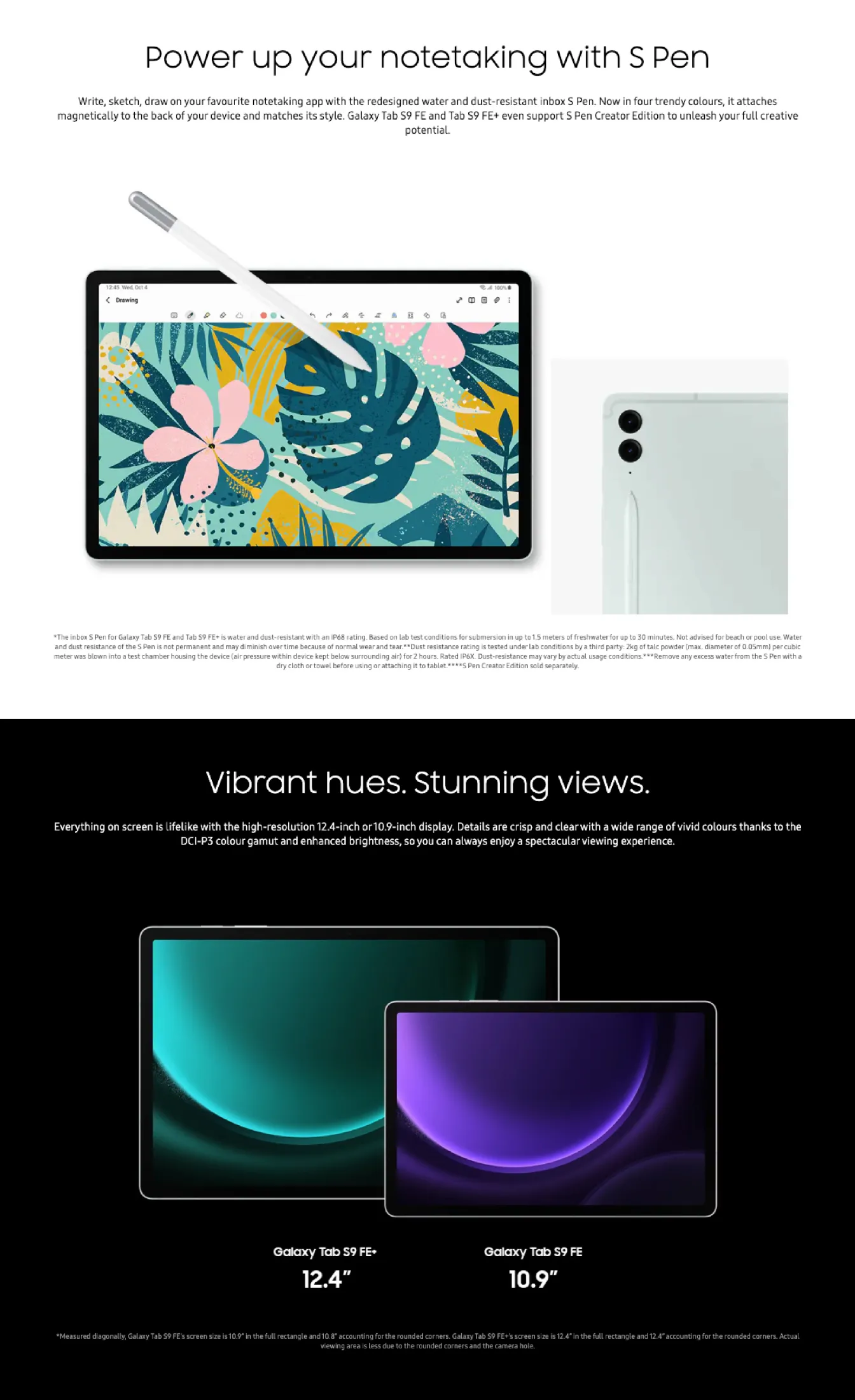 [Singtel SG60 Deals] Samsung Galaxy Tab S9 FE / FE Plus 5g 128GB ...