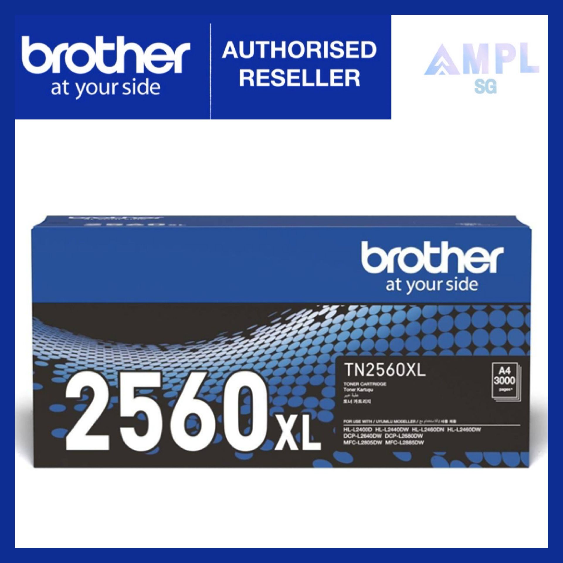 Genuine Brother TN2560 Toner | TN2560XL Toner | DR2560 DRUM ...