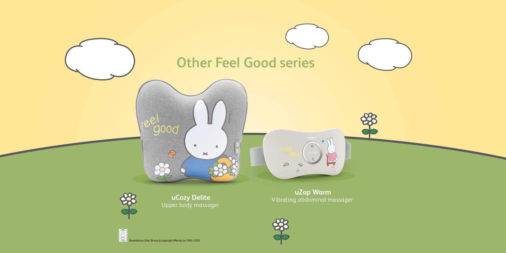 [PRE-ORDER] OSIM uNek Plus (miffy Feel Good Series) Neck Massager | Shopee Singapore
