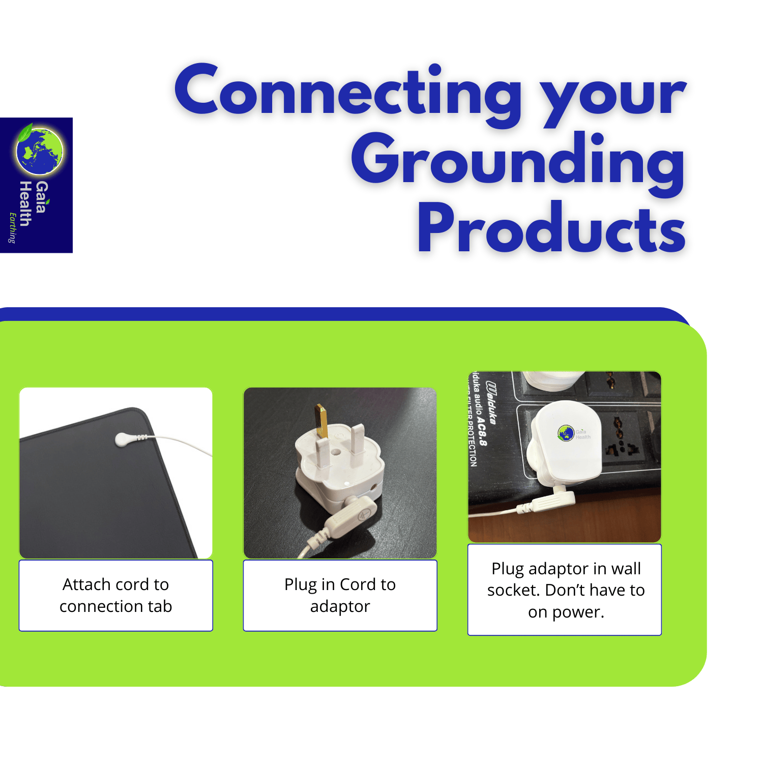 Earthing Cord (4.6m) & Safety Grounding Plug (SG) for Grounding ...