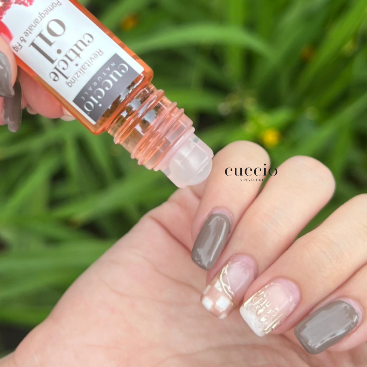 (CUCCIOSG) Cuccio Roll-On Cuticle Oil 10ml Dry Cuticles, Peeling ...