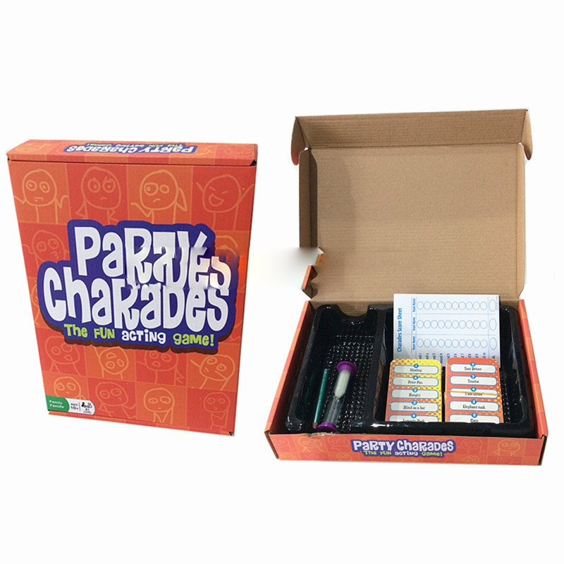 Party Charades Game – Contains 500 charades – Great Family Game for 2 ...