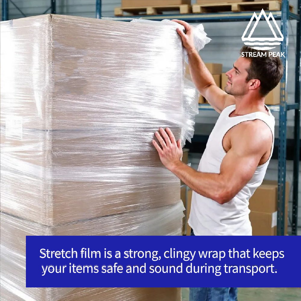 Streampeak Stretch Film Heavy Duty Packaging Protection also known as ...