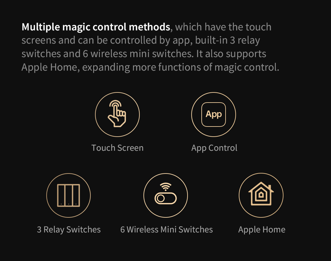 AQARA Magic Smart Switch S1 Plus Zigbee Hub Triple Rocker Neutral ...