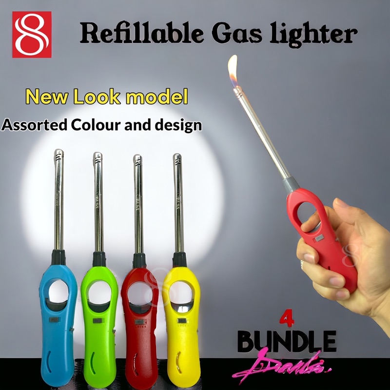 [ Bundle of 2pcs/4pcs]Long Kitchen Lighter / stove lighter /Gas lighter ...