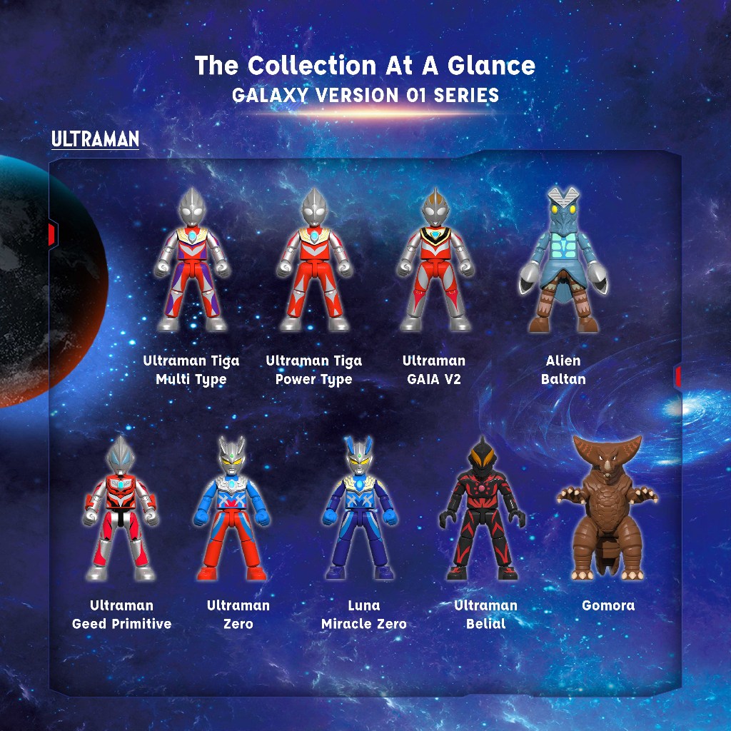 Kidztime x Blokees Blind Box Ultraman Toys Assembly Blocks Robot toys ...