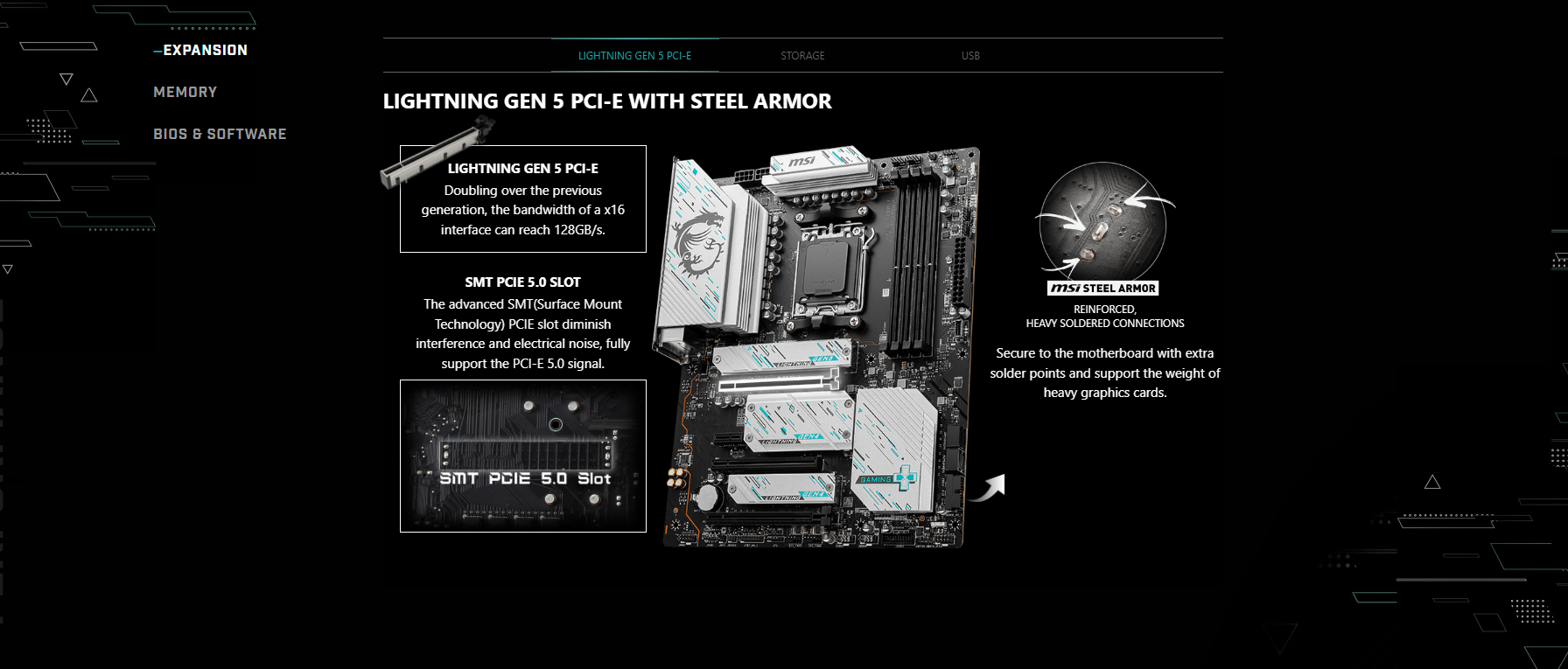 MSI X670E X670 E X 670E GAMING PLUS WIFI MOTHERBOARD (3 YEARS WARRANTY ...