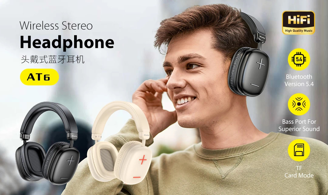 [SG]Awei AT6 A997BL Bluetooth Gaming Headset Colorful Breathing Lights ...