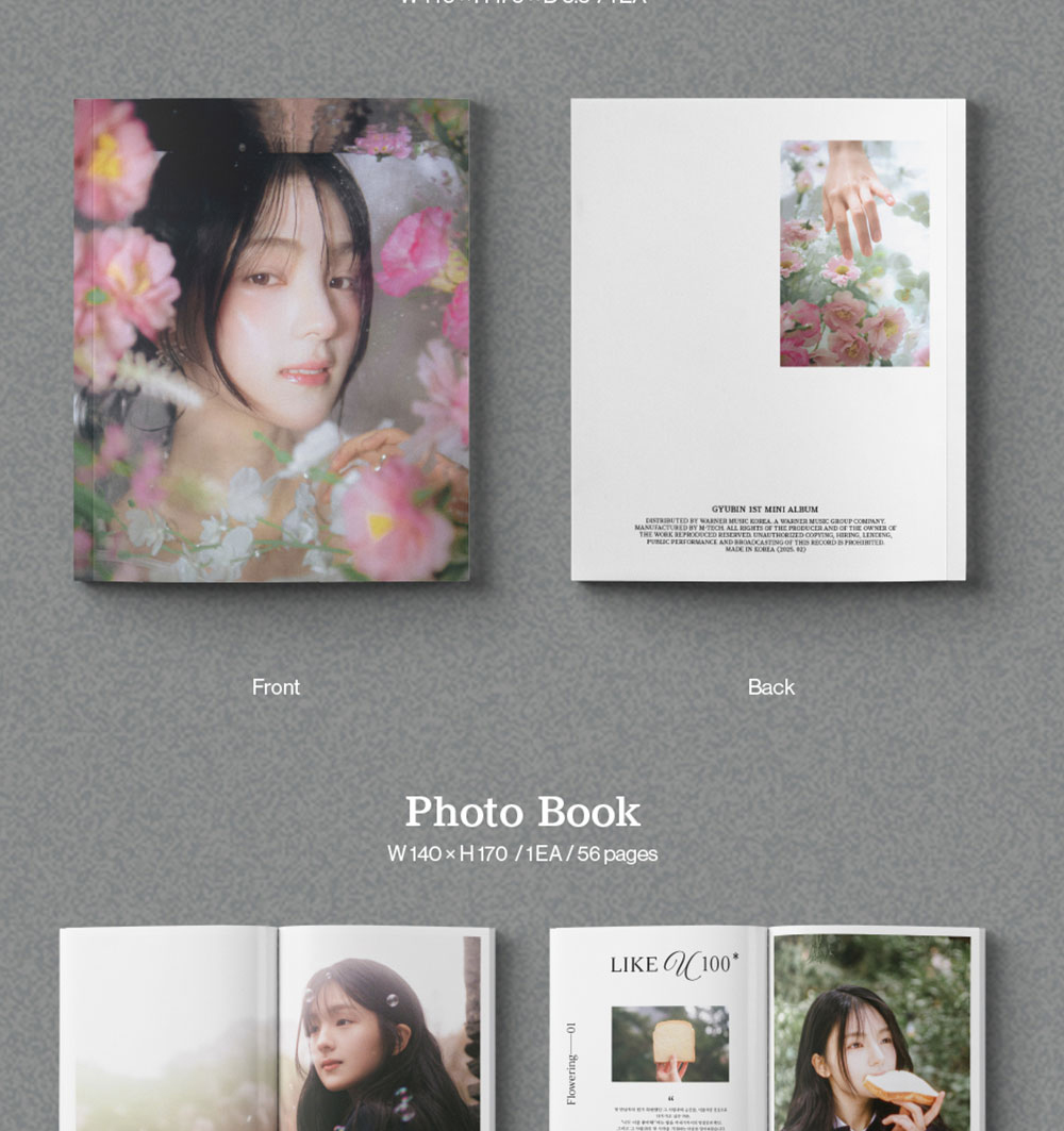 Gyubin [FLOWERING] 1st Mini Album (26th Feb.2025) | Shopee Singapore