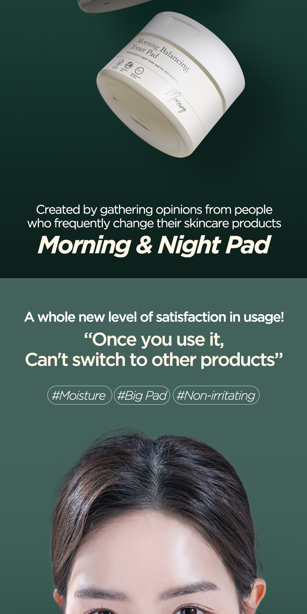[NOAV] Morning & Night Toner Pad / Acne Treatment / Pore Tightening ...