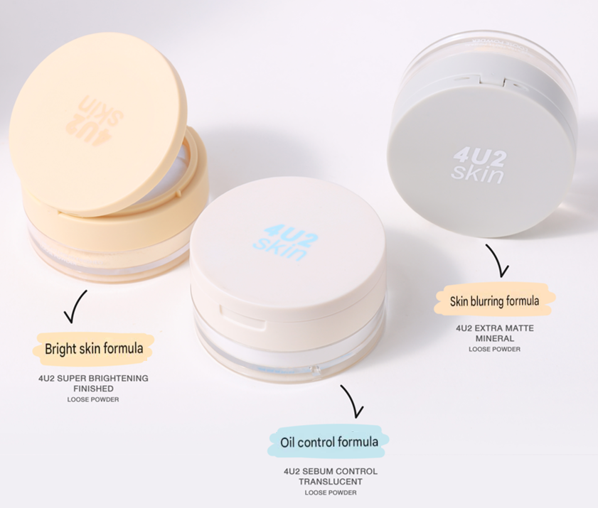 [4U2] 🇸🇬 Loose Powder 10g | Best Seller🔥Oil Control💧Matte Finish ...
