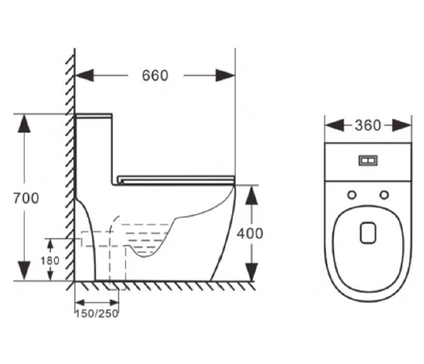 [PROMO INSTALL] Aalto 8010 Geberit Rimless Double Vortex Flushing ...