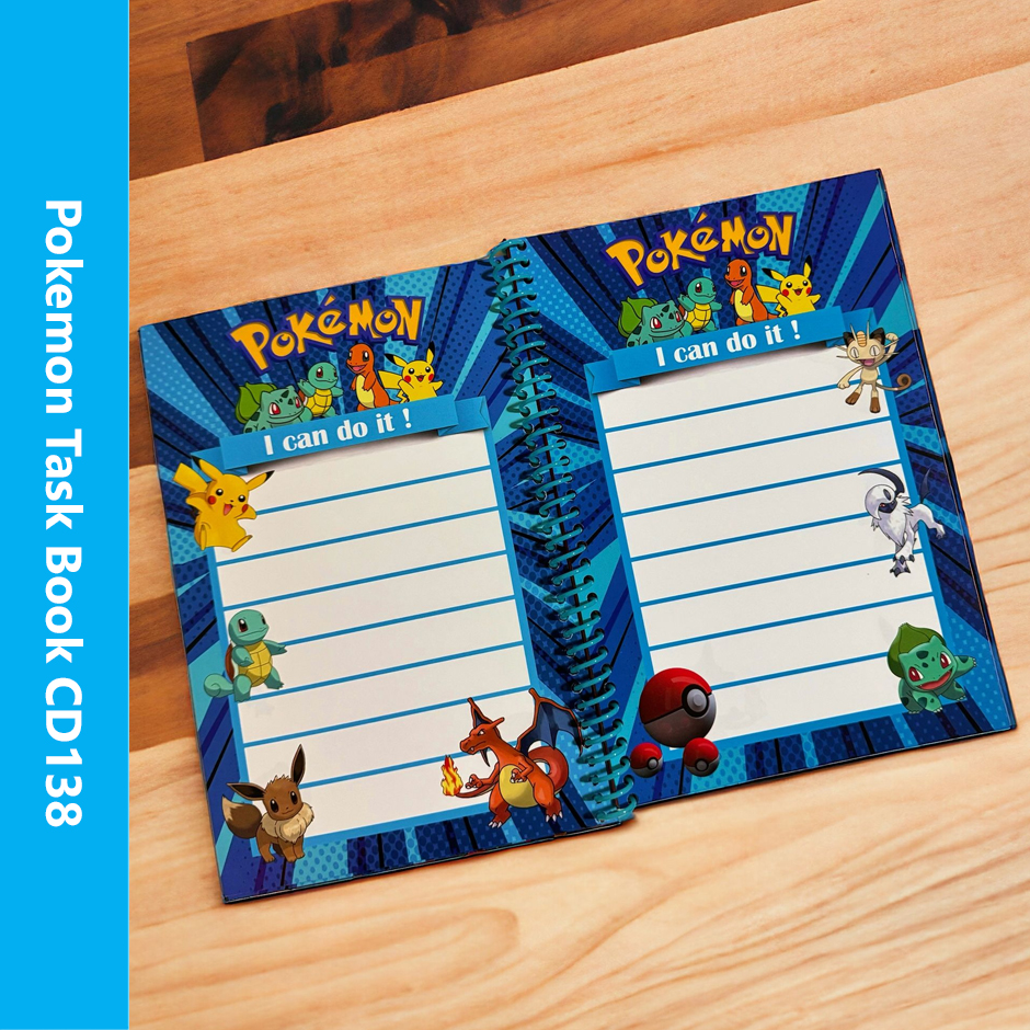 Pokemon Task Book | Shopee Singapore