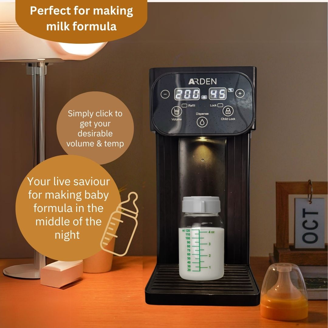 Arden Kitchen 3L Instant Hot Compact Water Dispenser: Smart LED ...