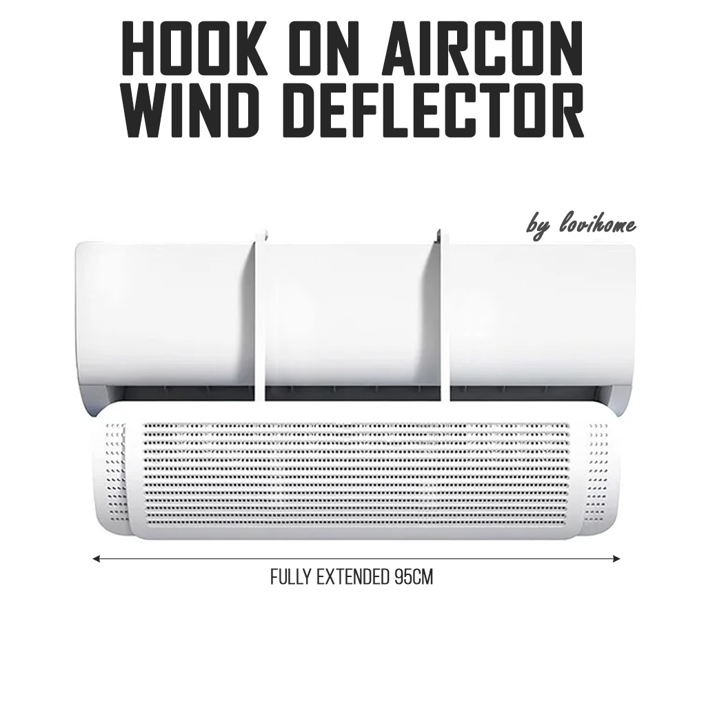 SG Aircon Windshield - Extra-Thick Sturdy Air Conditioner Wind Shield ...