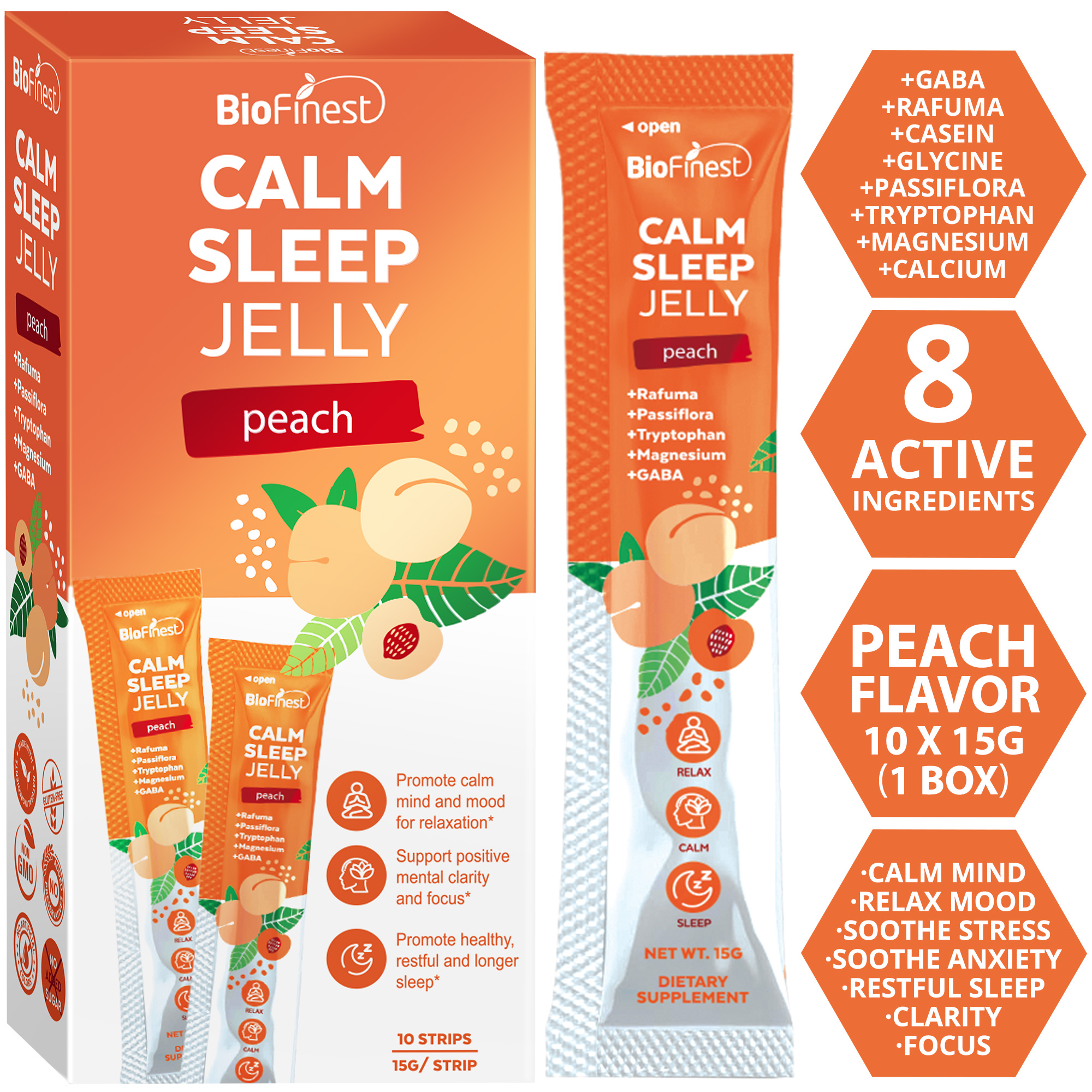 Biofinest Lutein Eye Jelly Supplement - 5:1 Lutein Zeaxanthin Bilberry ...