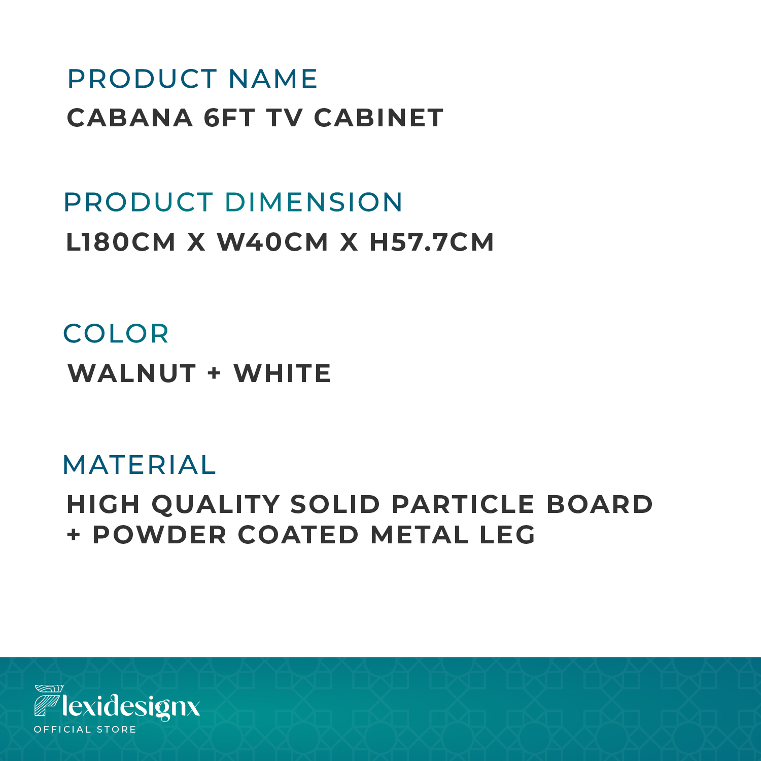 6ft TV Cabinet Soft Close /180cm TV Console Hall Cabinet / TV Table ...