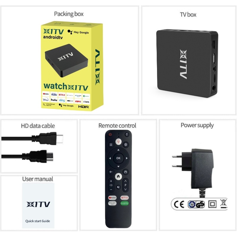 Android 14.0 Smart TV Box 4K Smart Media Player Set-top Box2.4G&5.0G ...